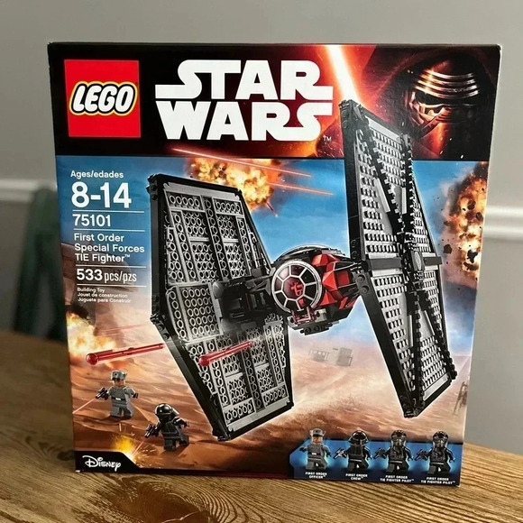 Lego | Toys | Lego Star Wars First Order Special Forces Tie Fighter Set ...